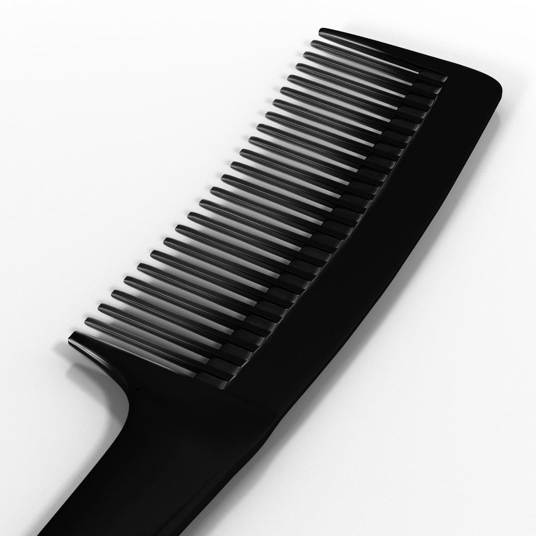 3d comb modeled model
