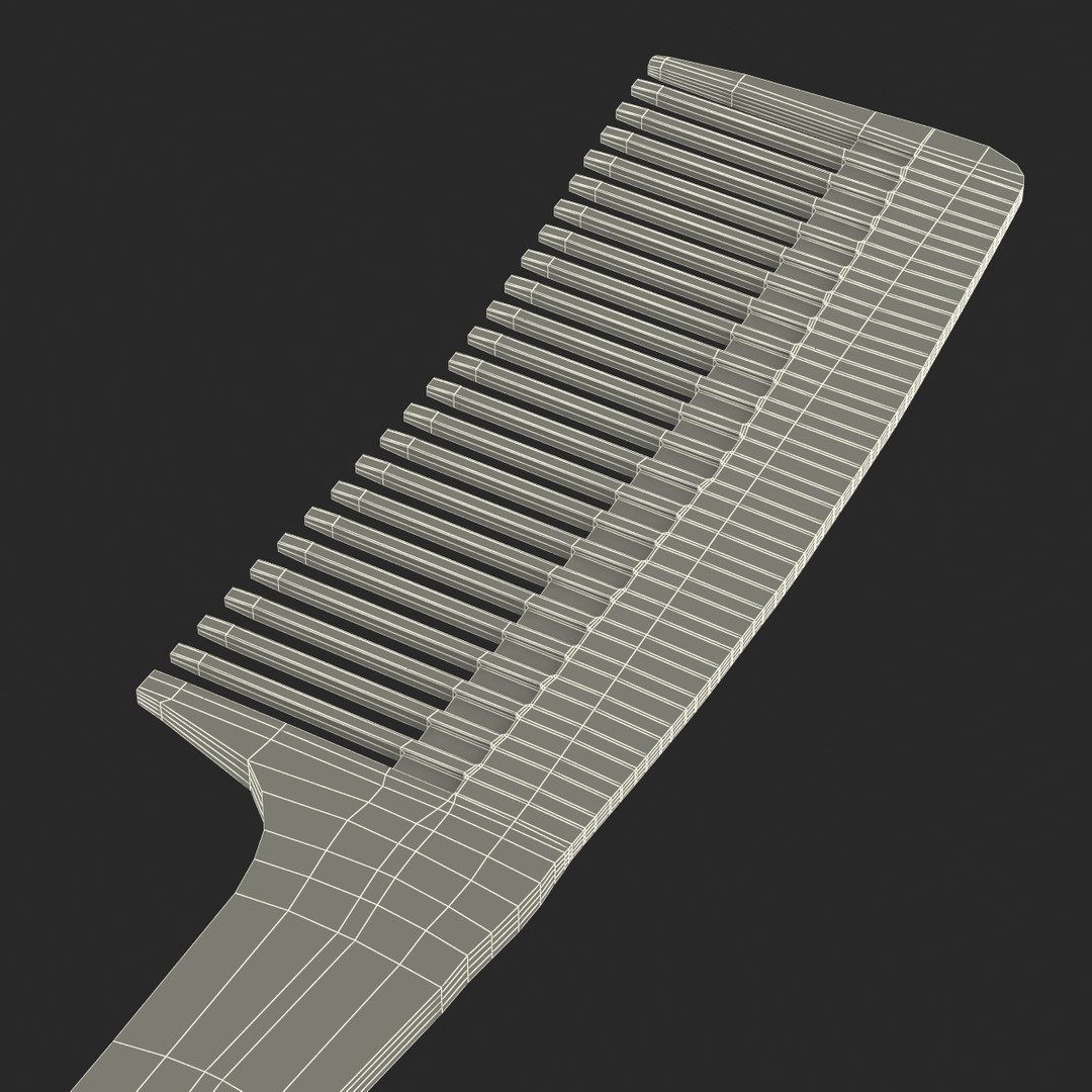 3d comb modeled model