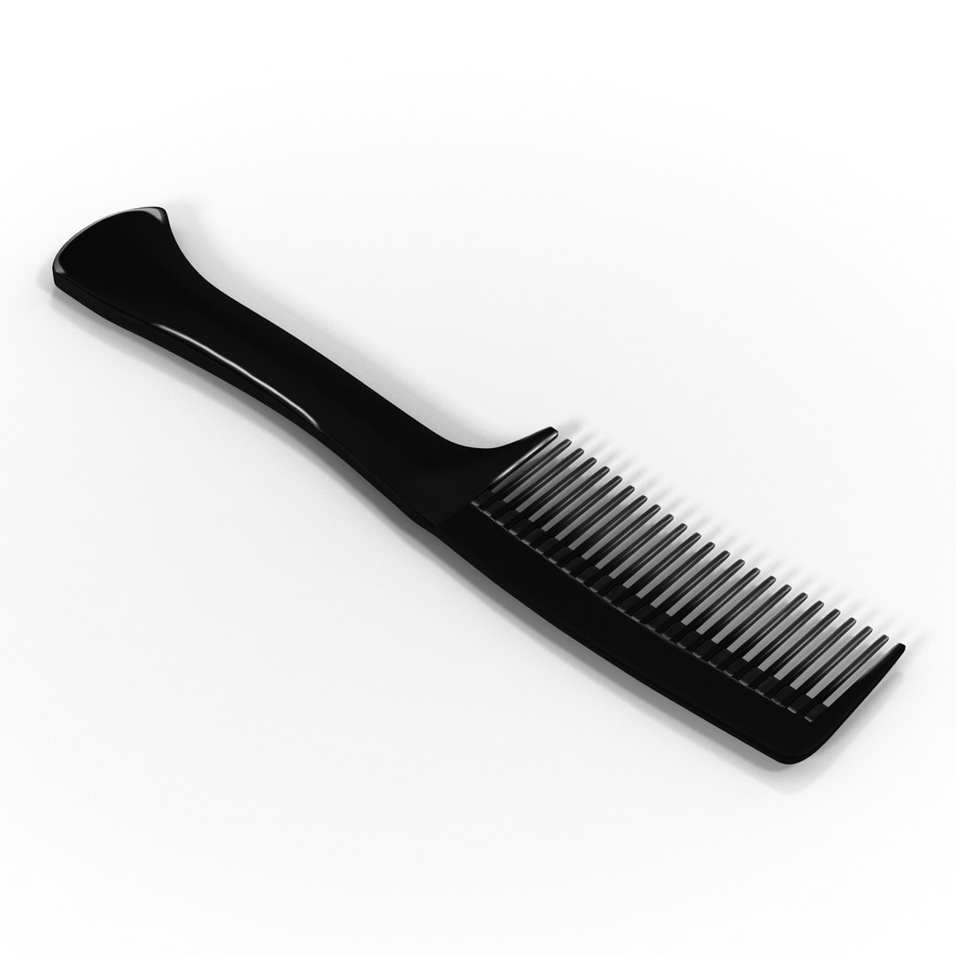 3d comb modeled model