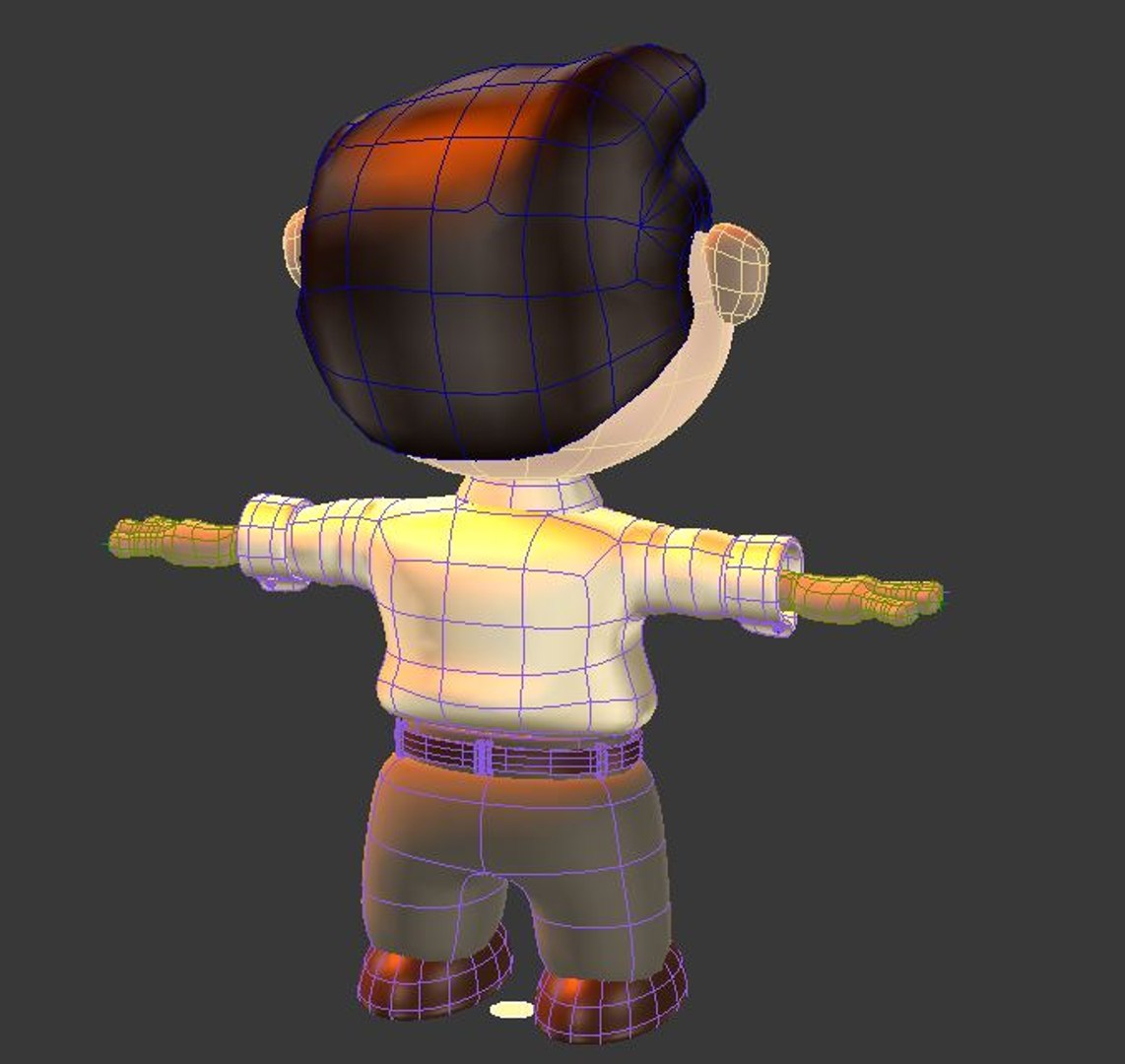 homuncule cartoon likability 3d max