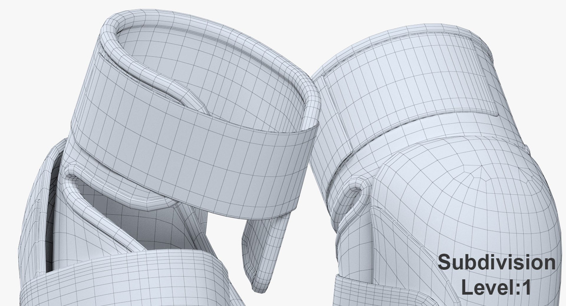 3D model elbow pads hockey vapor - TurboSquid 1371815