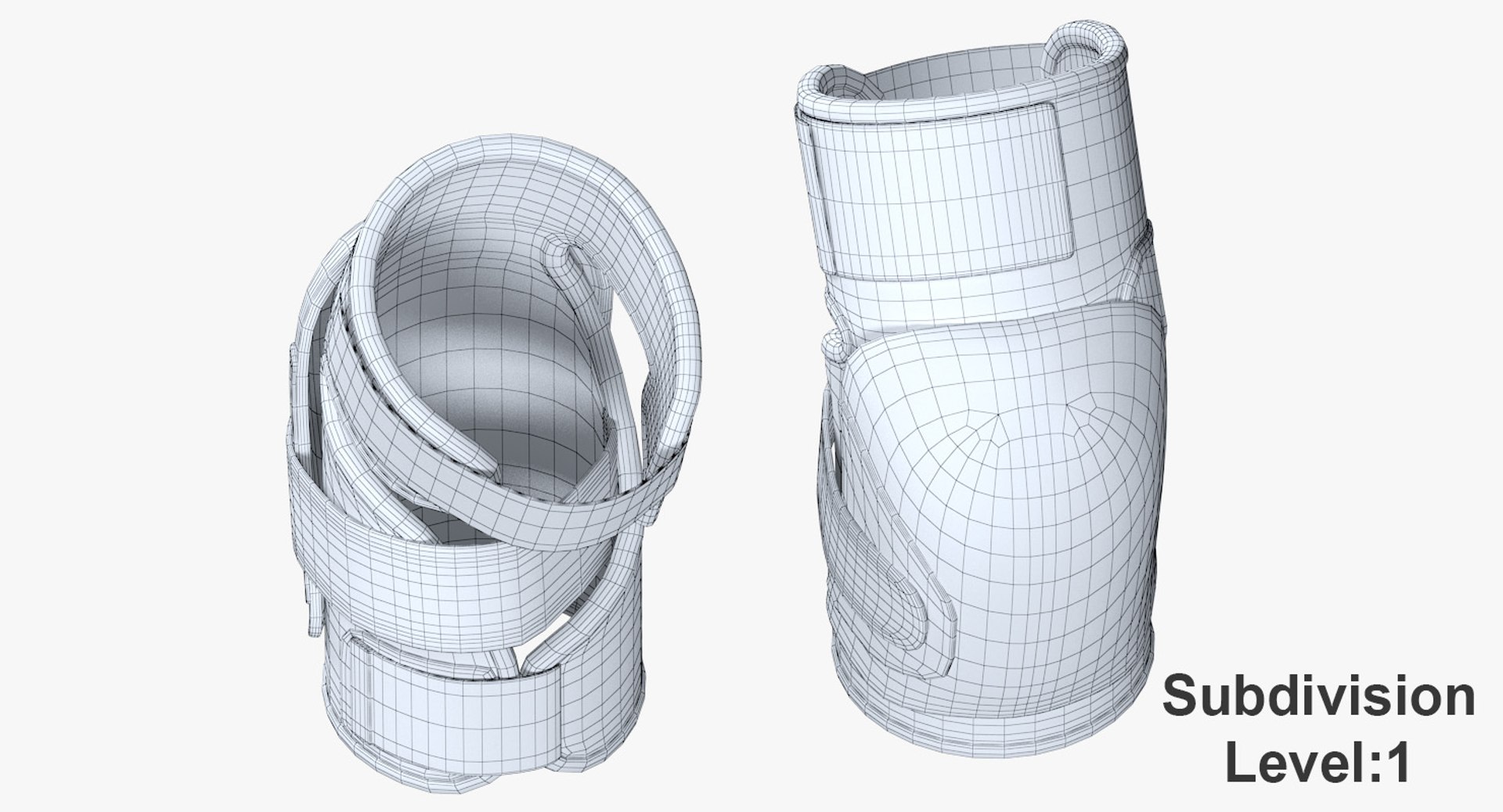 3D model elbow pads hockey vapor - TurboSquid 1371815