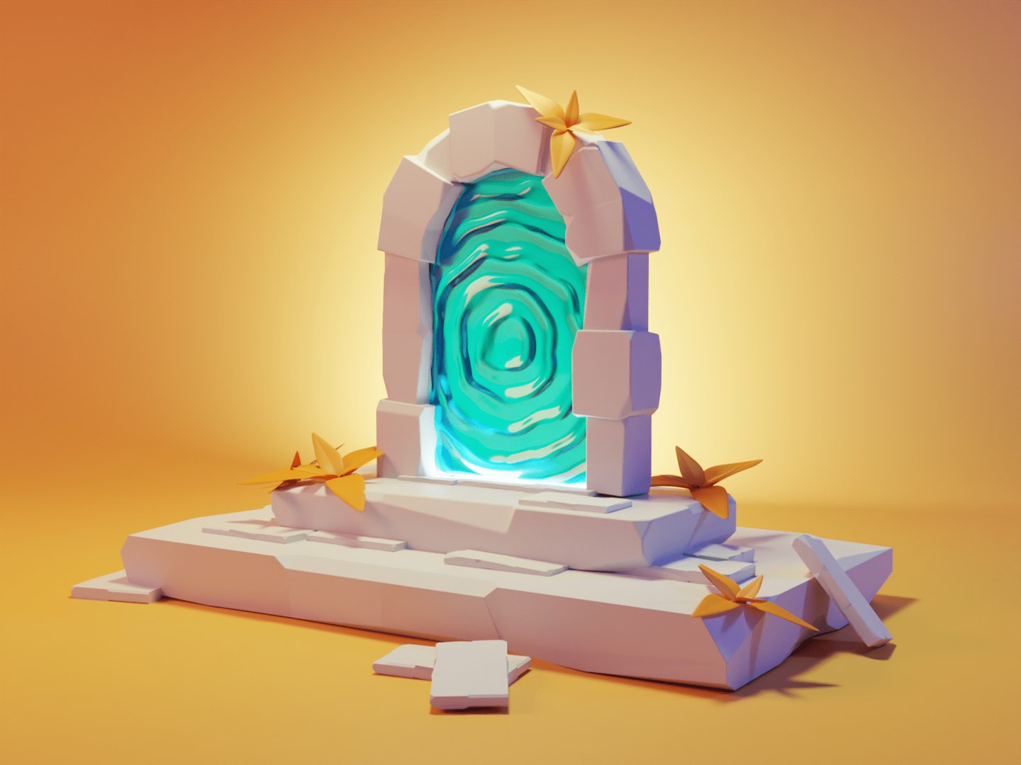 3D Portal 3D Model - TurboSquid 1952173
