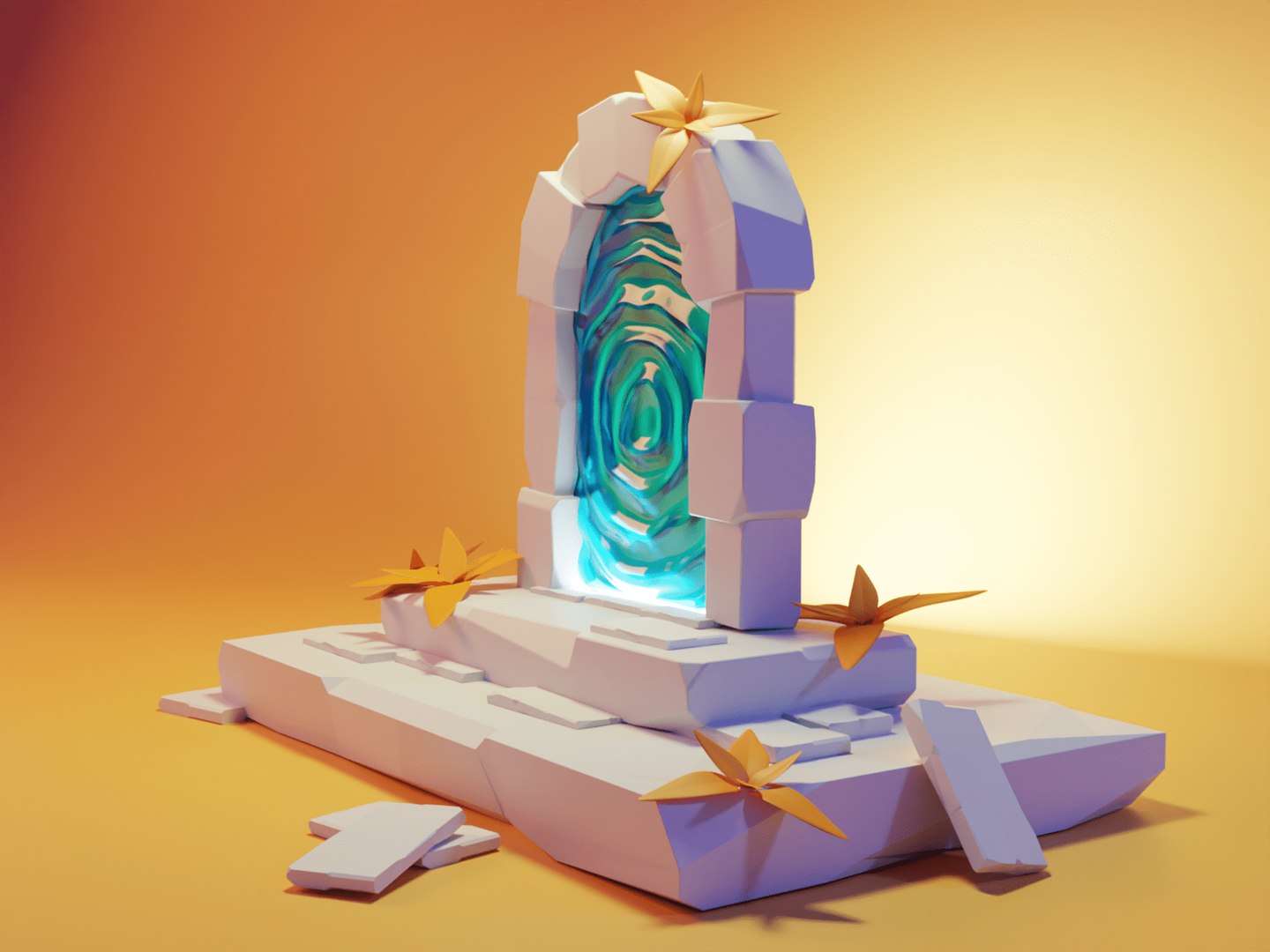 3D Portal 3D Model - TurboSquid 1952173