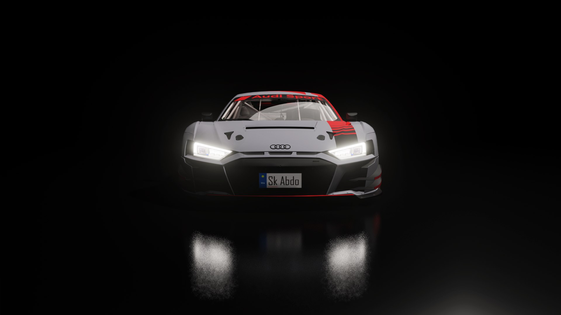 3D Audi R8 LMS SK Model - TurboSquid 2185385