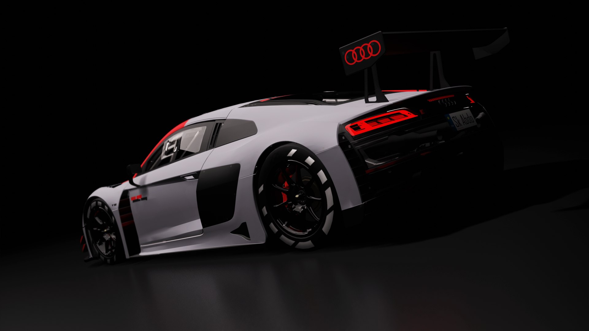 3D Audi R8 LMS SK Model - TurboSquid 2185385