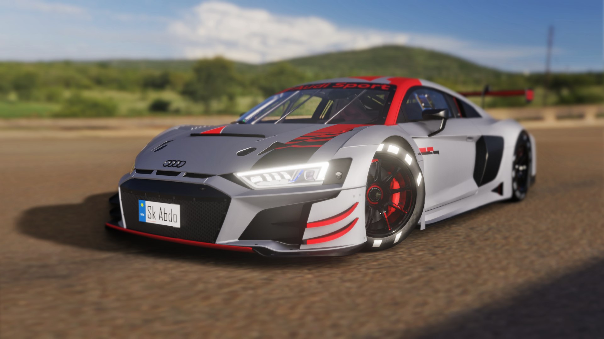 3D Audi R8 LMS SK Model - TurboSquid 2185385