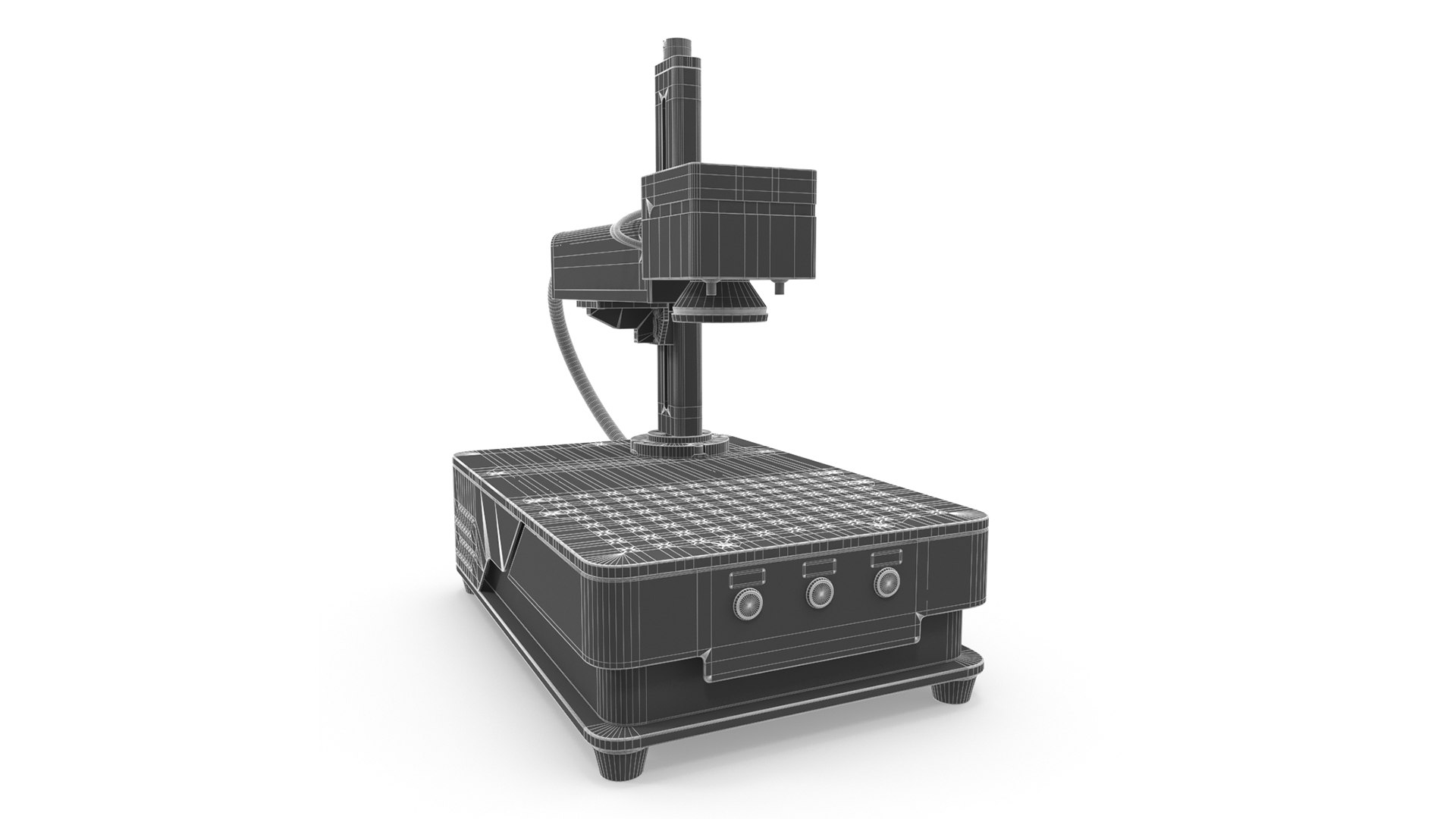 Laser Marking Machine PBR Model - TurboSquid 2237298