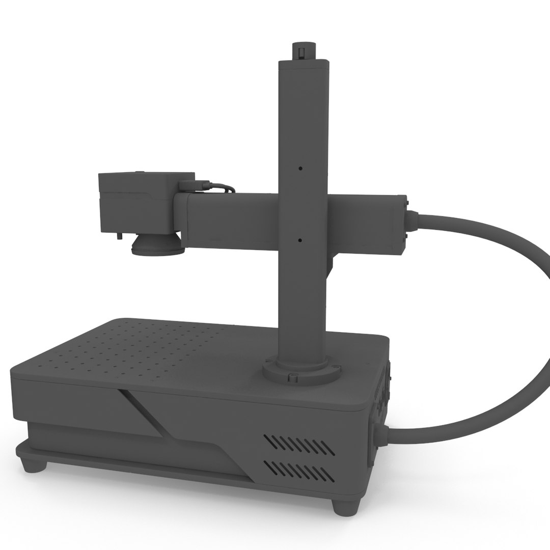 Laser Marking Machine PBR Model - TurboSquid 2237298