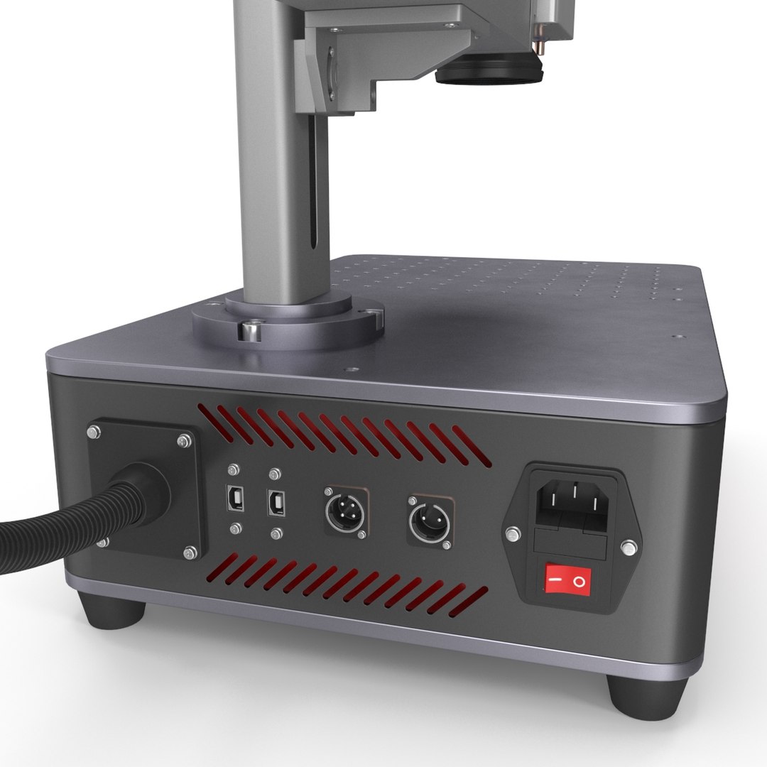 Laser Marking Machine PBR Model - TurboSquid 2237298
