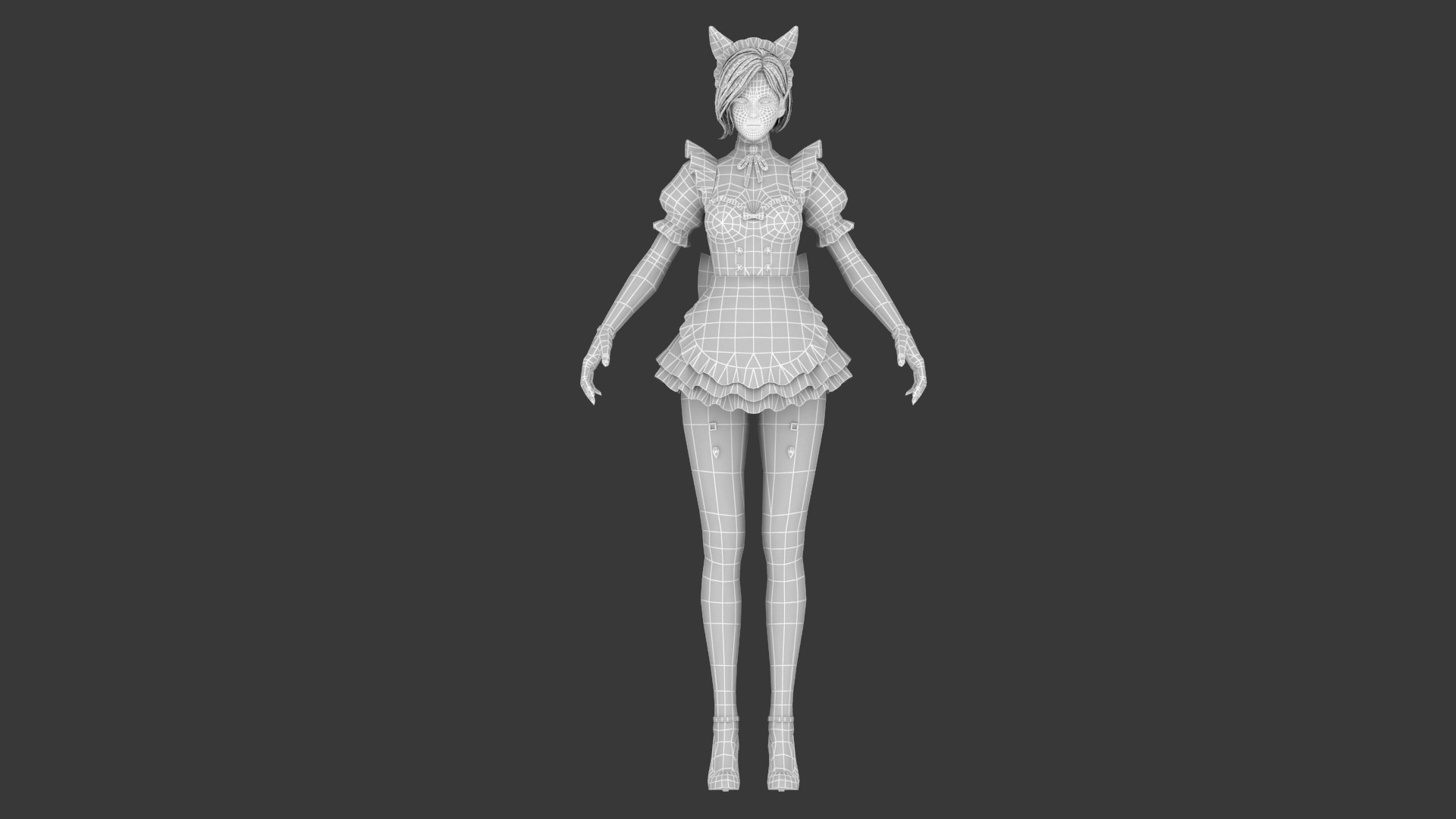 Maid 3D Model - TurboSquid 2147815