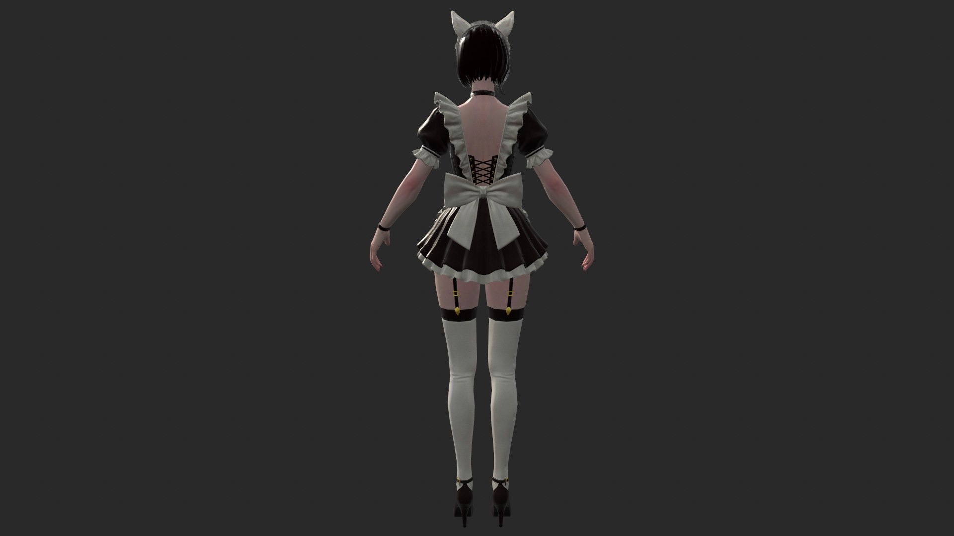 Maid 3D Model - TurboSquid 2147815