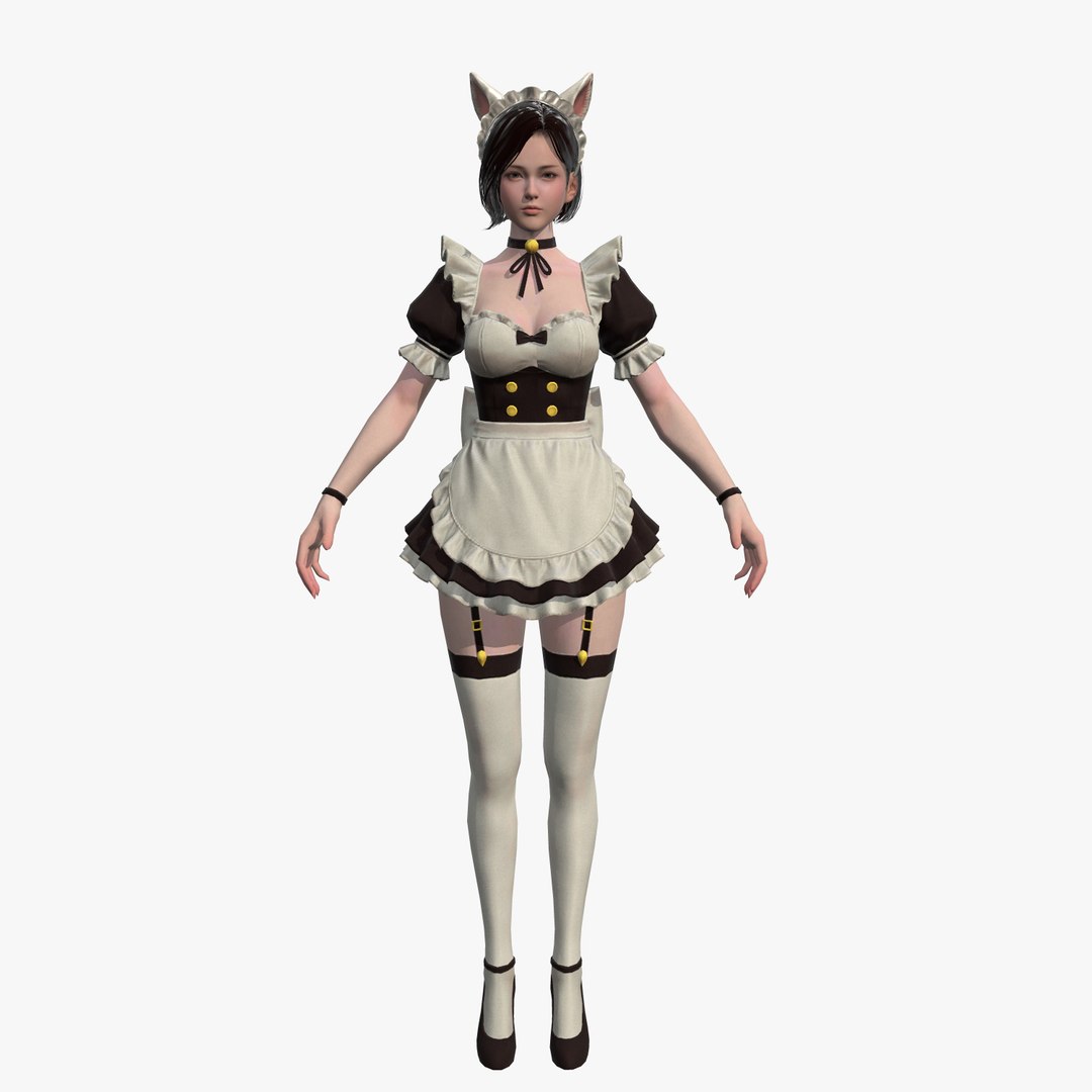Maid 3D Model - TurboSquid 2147815