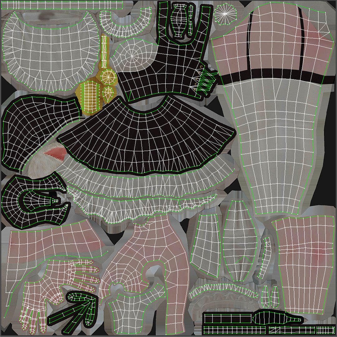 Maid 3D Model - TurboSquid 2147815