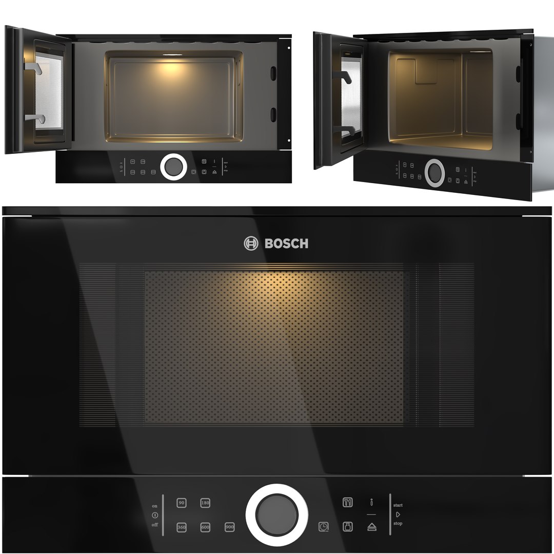 Bosch Collection Serie 8 Kitchen Appliances 3D Model - TurboSquid 1871079