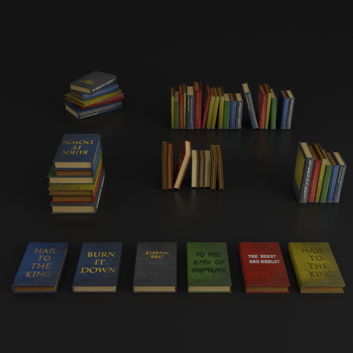 3D model books - TurboSquid 1479801
