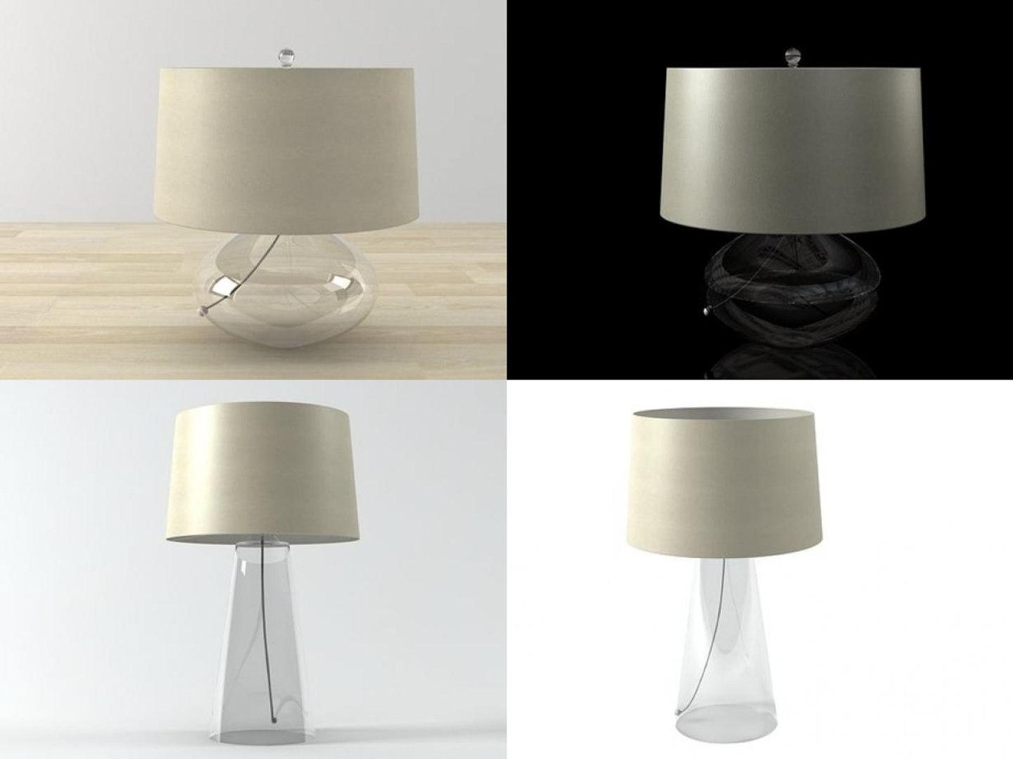 Jack Table Lamp 3D Model - TurboSquid 1180887