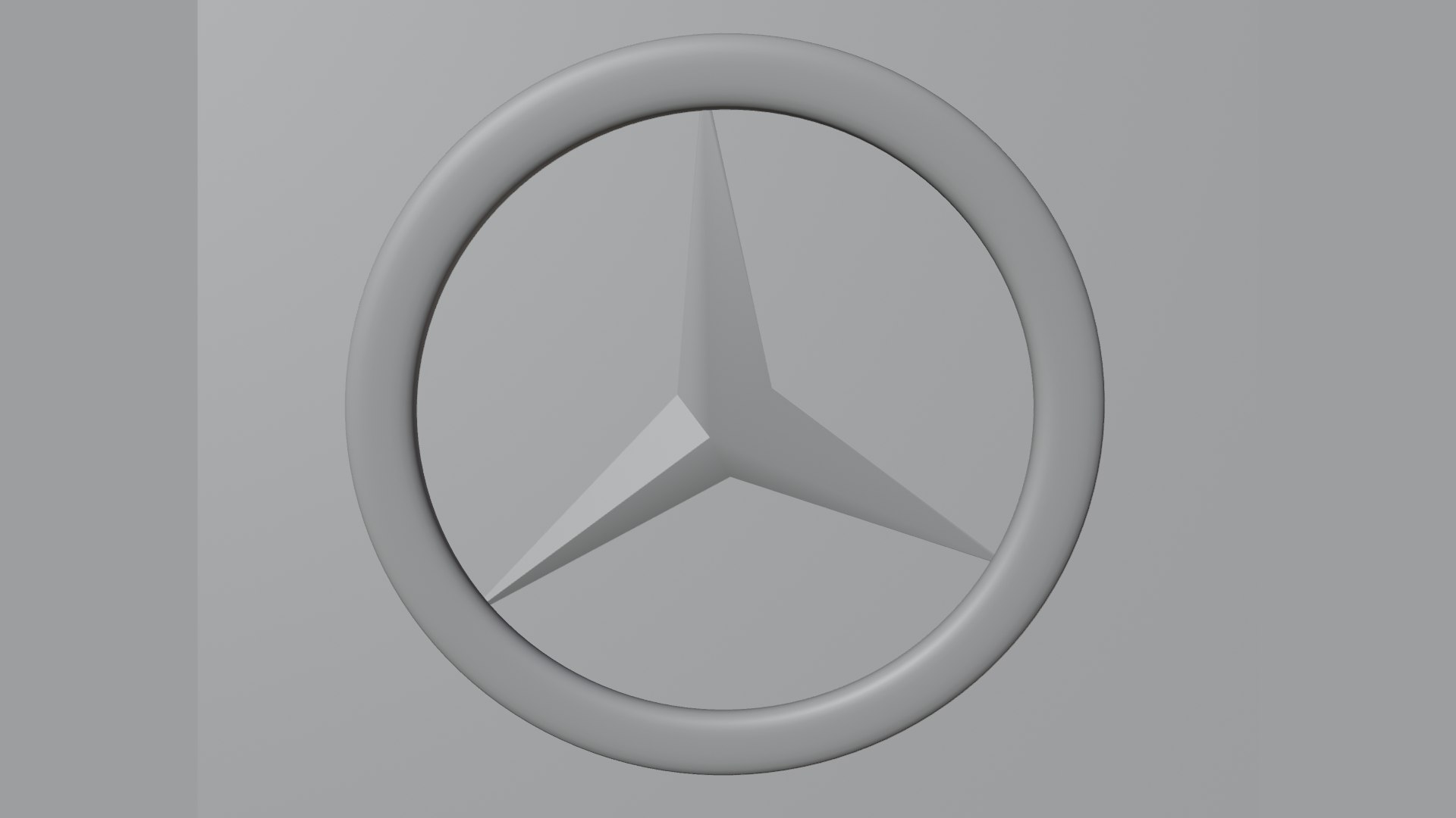 3D Emblem Mercedes - TurboSquid 2175969