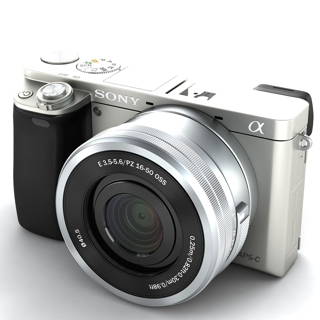 3d Model Sony Alpha 6000