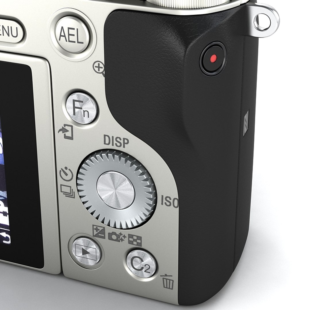 3d Model Sony Alpha 6000