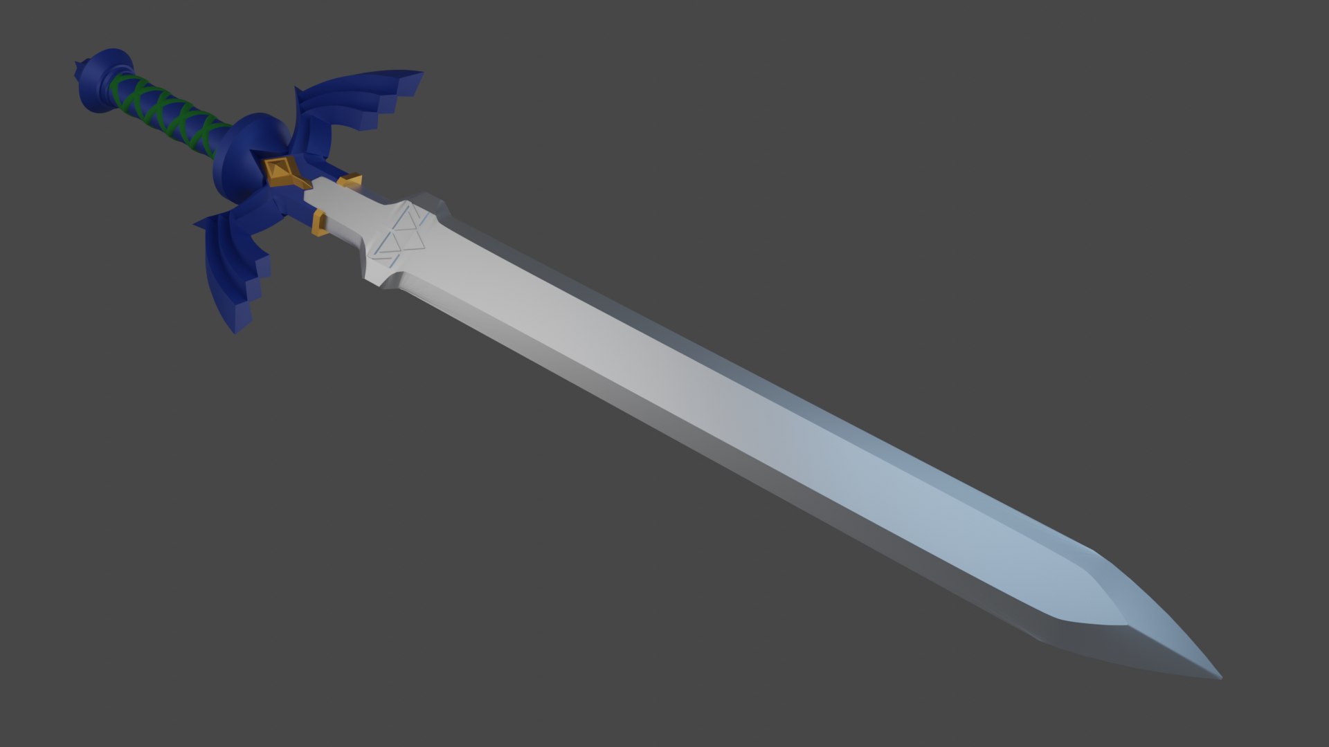 Master Sword 3D Model - TurboSquid 2054868