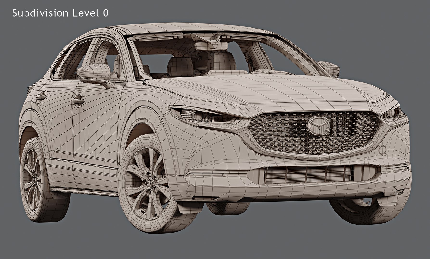 2020 mazda cx-30 3D model - TurboSquid 1597448