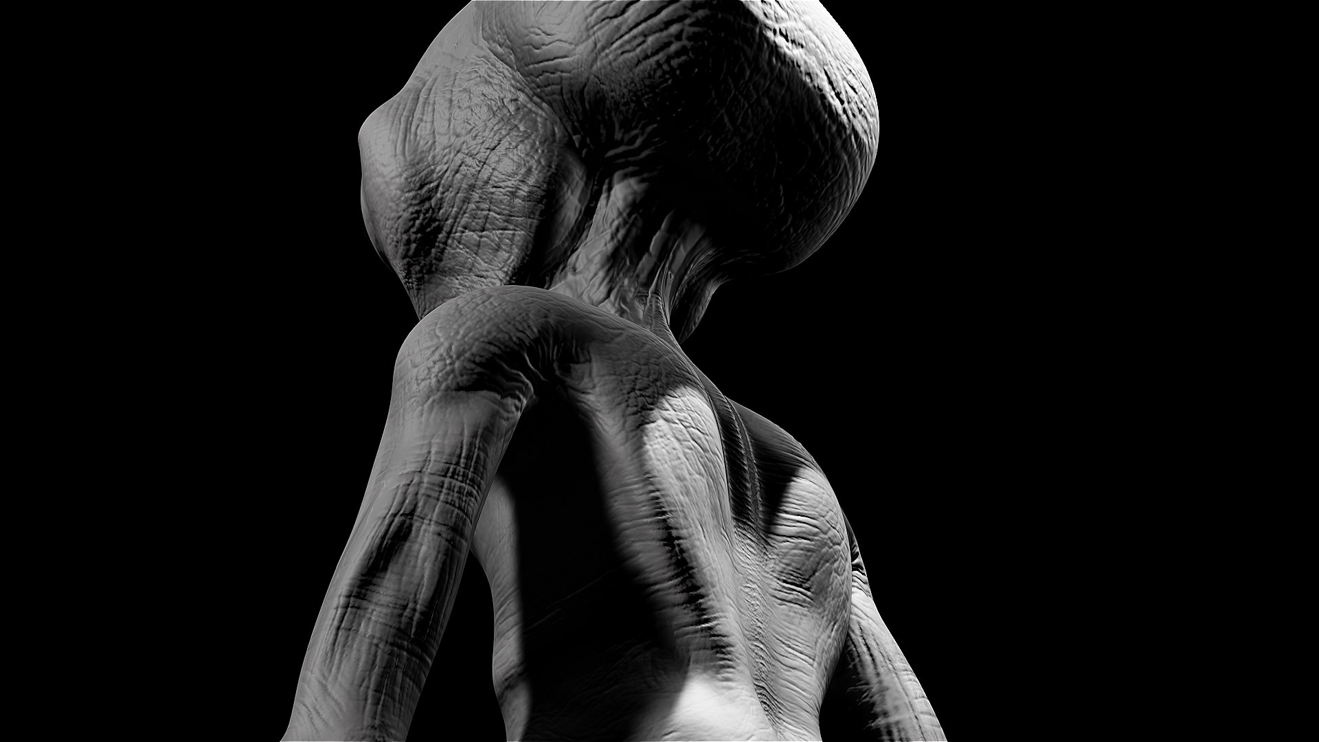 3D Model Grey Alien - TurboSquid 1703231