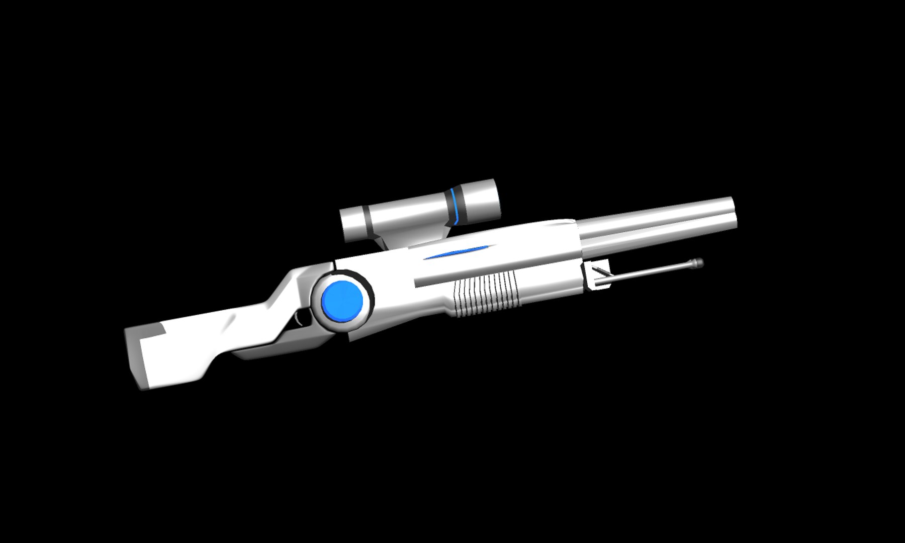 Plasma Rifle 3D - TurboSquid 1485980