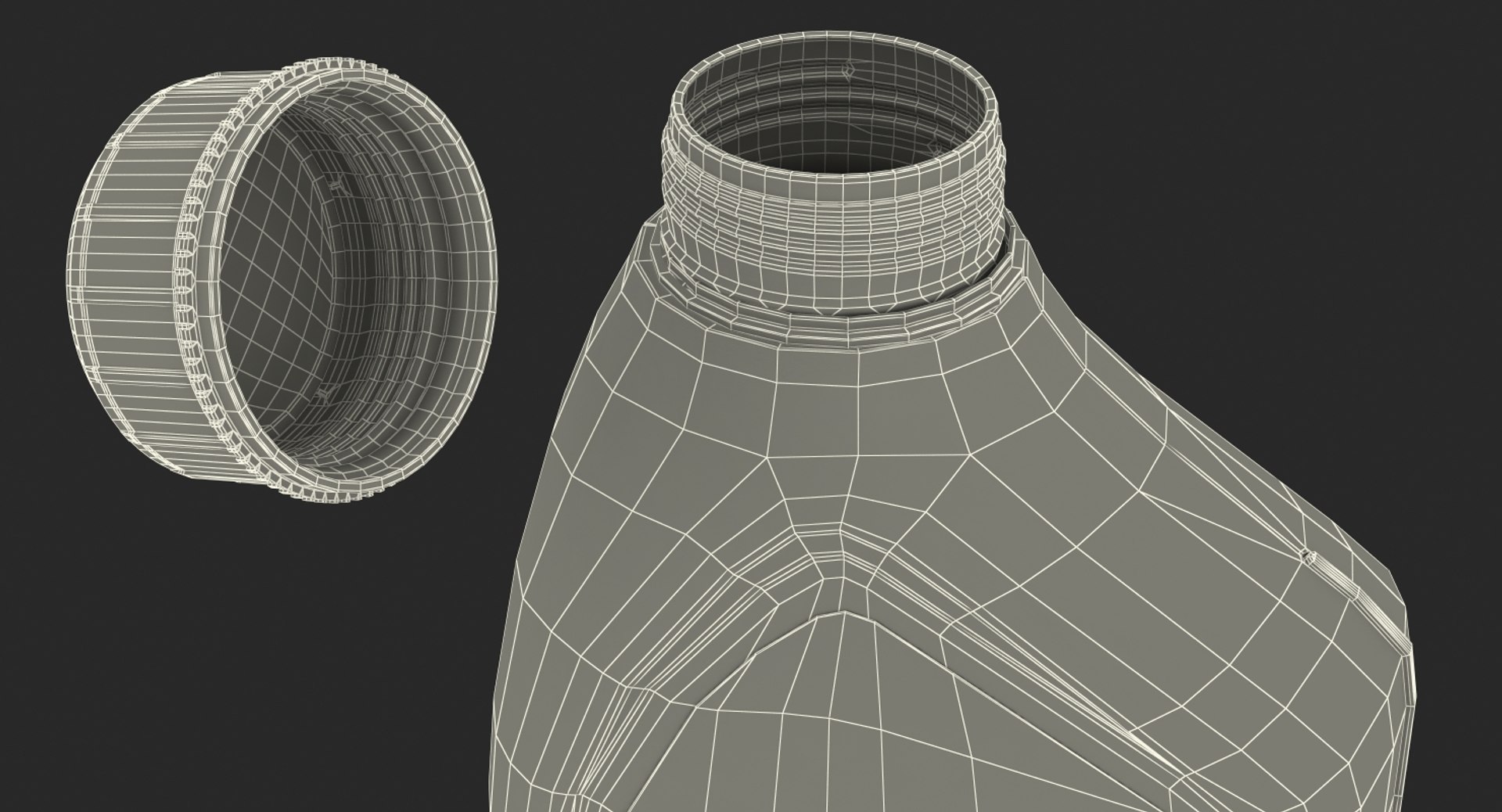 Bottle Car Oil 1l 3D Model - TurboSquid 1364757