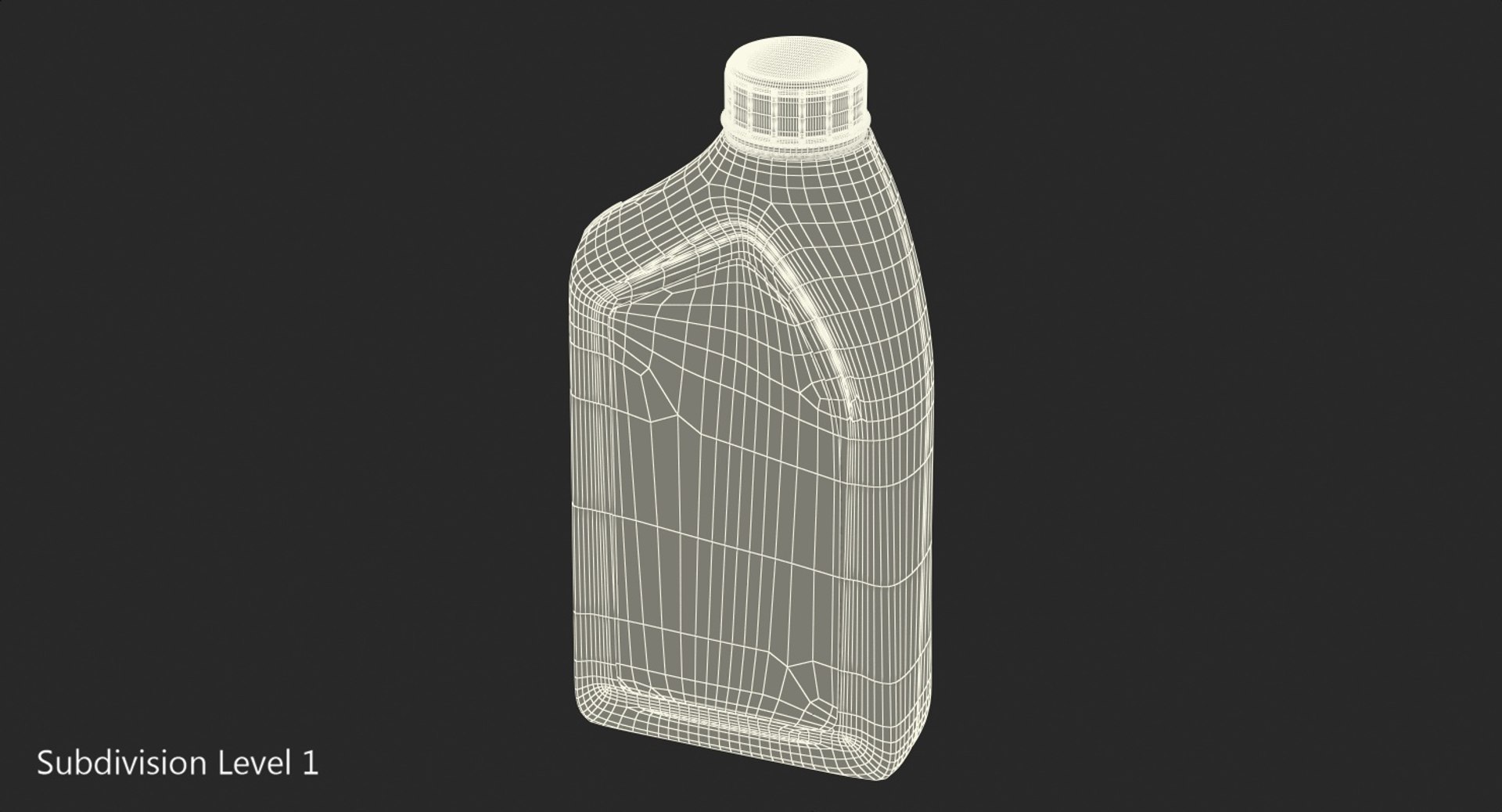 Bottle Car Oil 1l 3D Model - TurboSquid 1364757