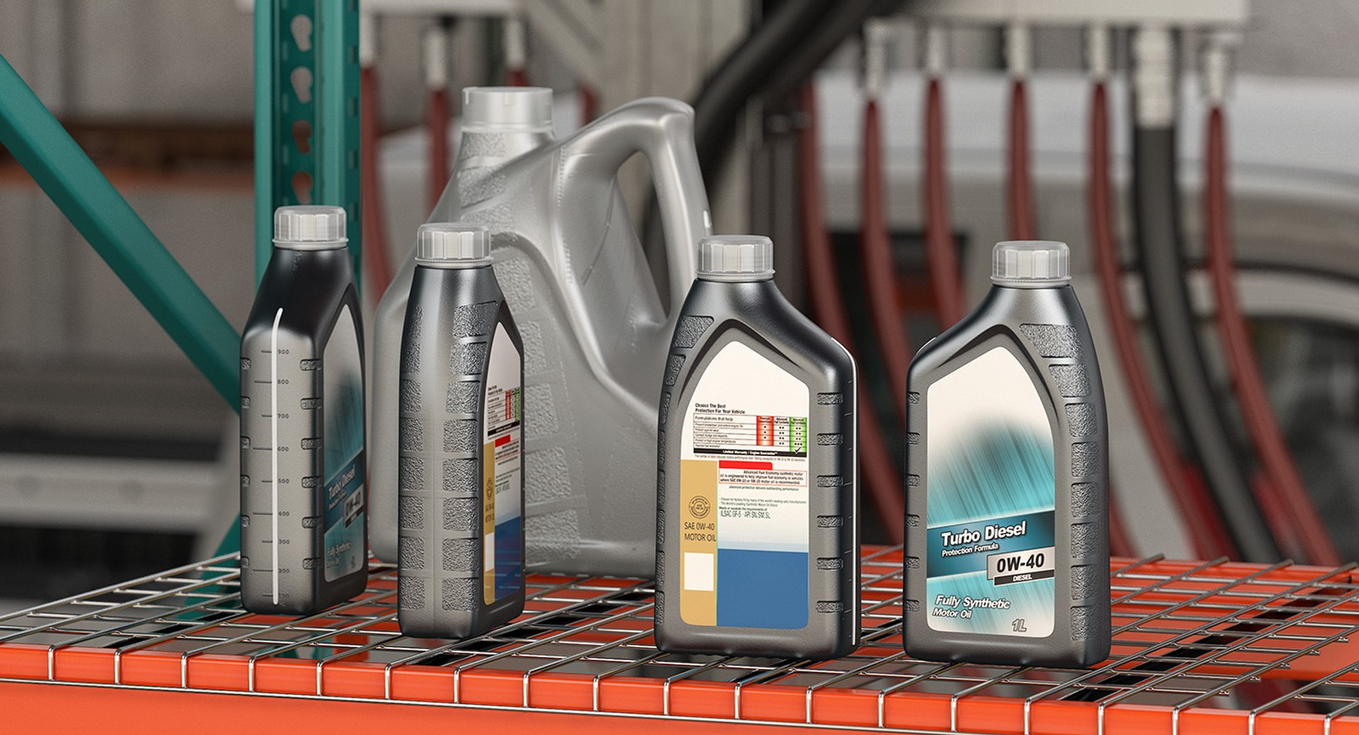 Bottle Car Oil 1l 3D Model - TurboSquid 1364757