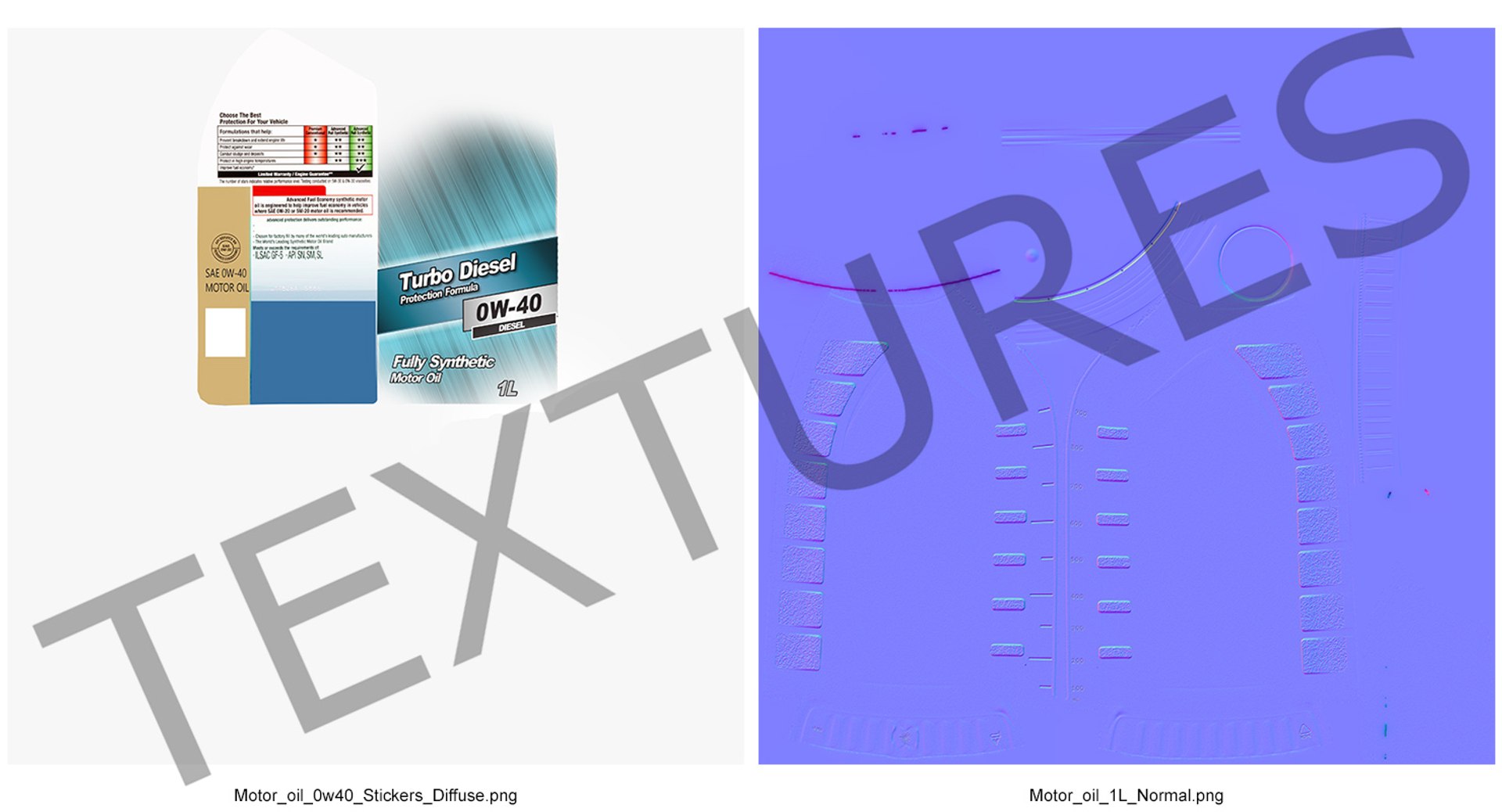 Bottle Car Oil 1l 3D Model - TurboSquid 1364757