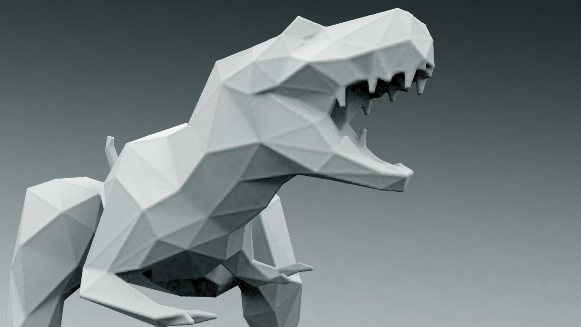 3D Printed T-rex Model - TurboSquid 1581779