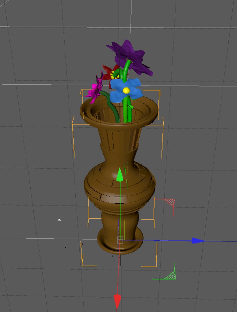 Vase 3d C4d
