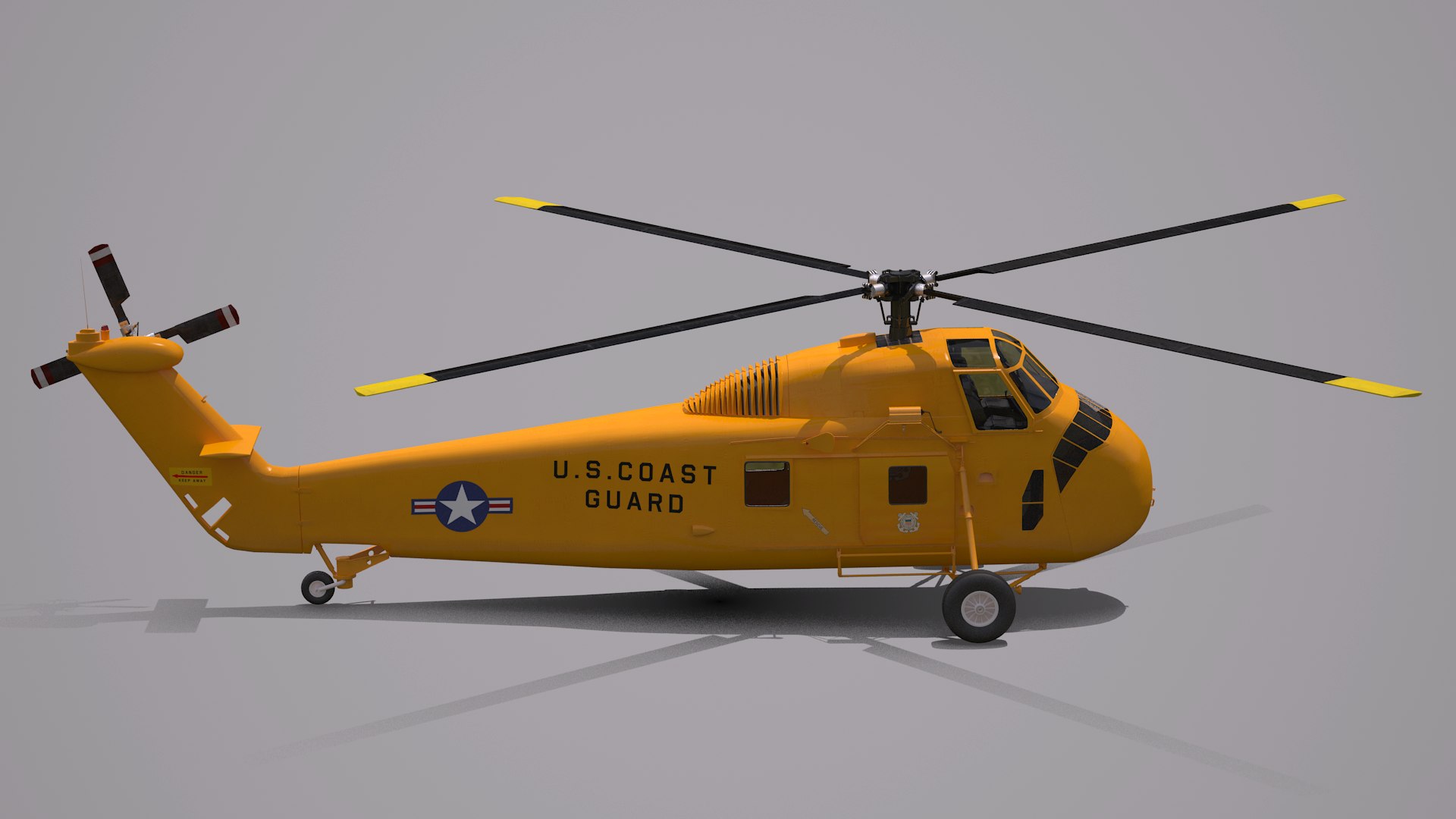 Sikorsky H-34 3D - TurboSquid 1617272