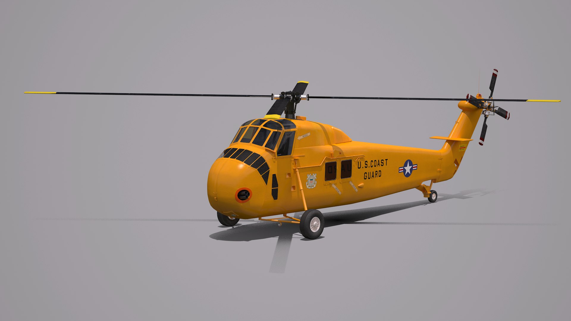 Sikorsky H-34 3D - TurboSquid 1617272