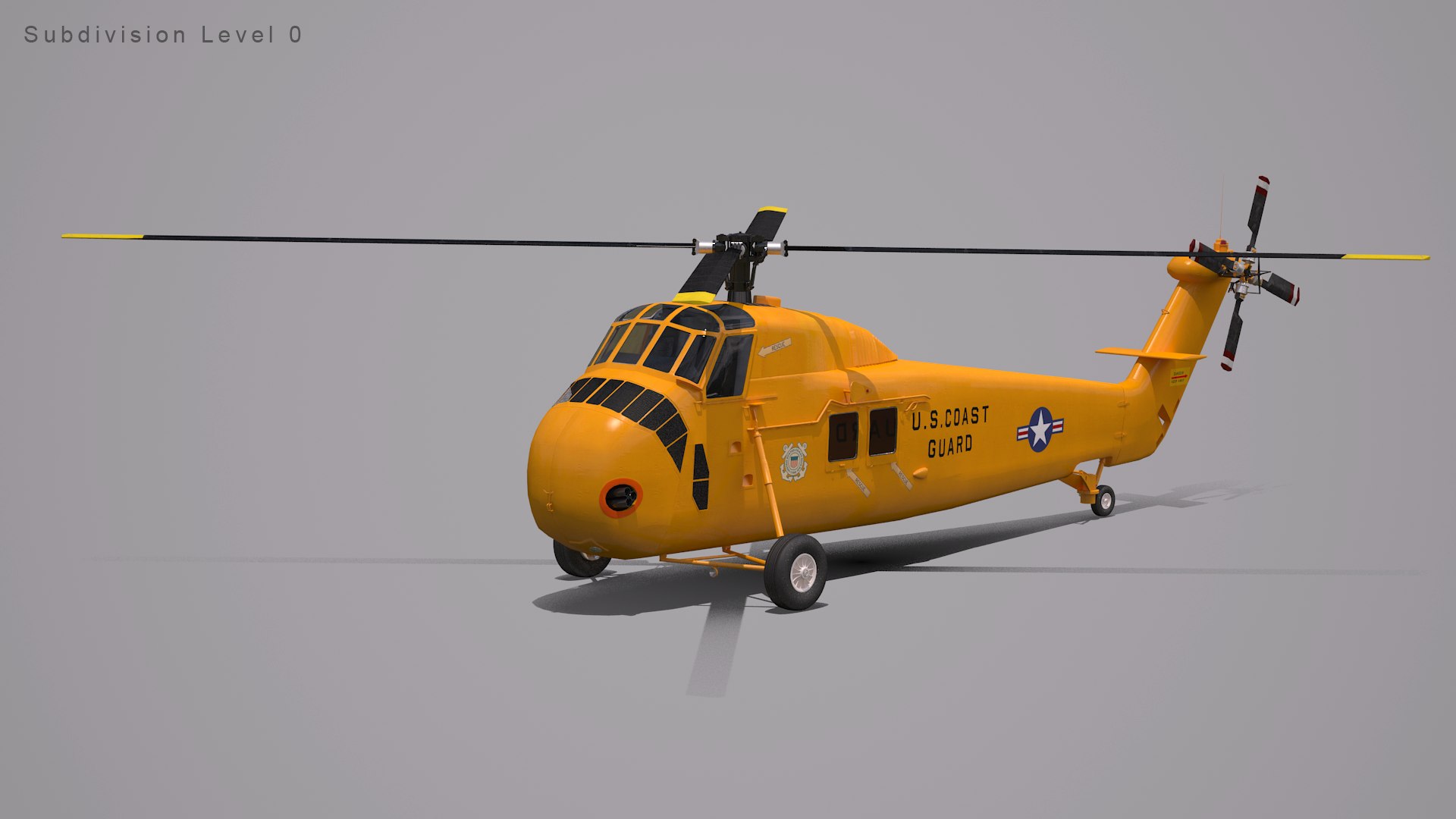 Sikorsky H-34 3D - TurboSquid 1617272
