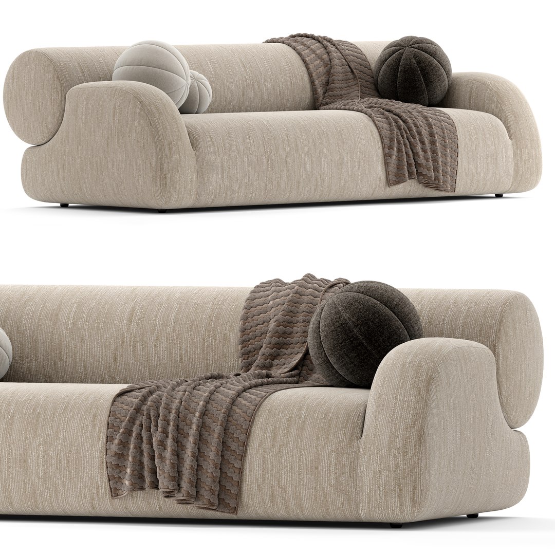 3D Jupiter Sofa By Norde - TurboSquid 2411739