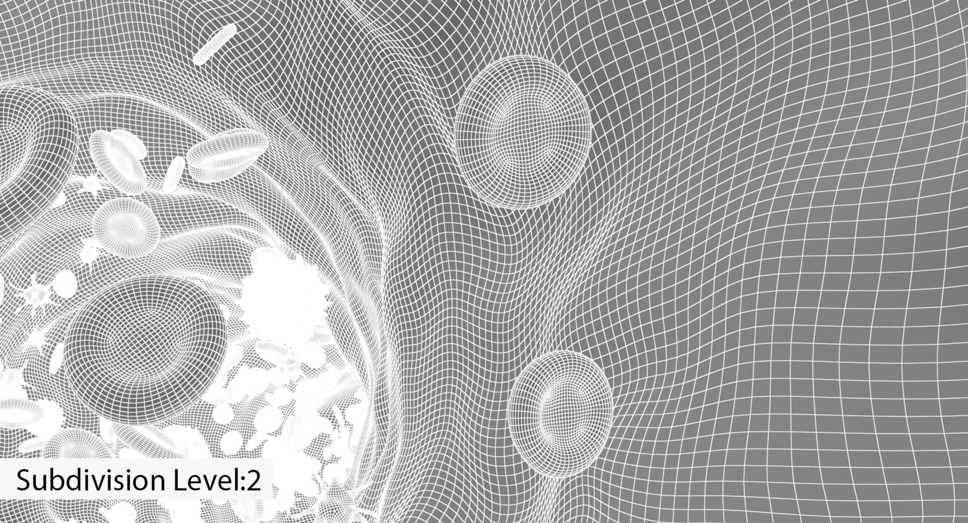 Bloodstream flow cell 3D model - TurboSquid 1319131