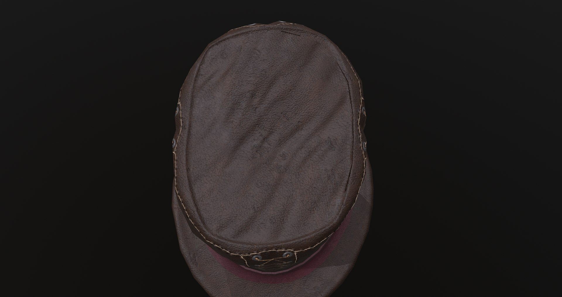 Leather Hat Game Ready Asset 3D Model - TurboSquid 2255807