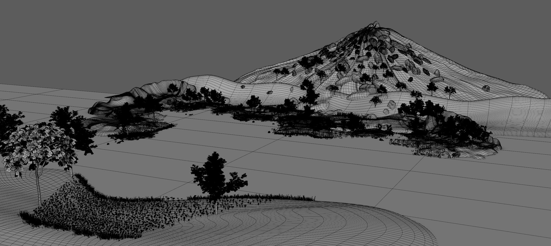 Historic mount fuji mountain model - TurboSquid 1340805