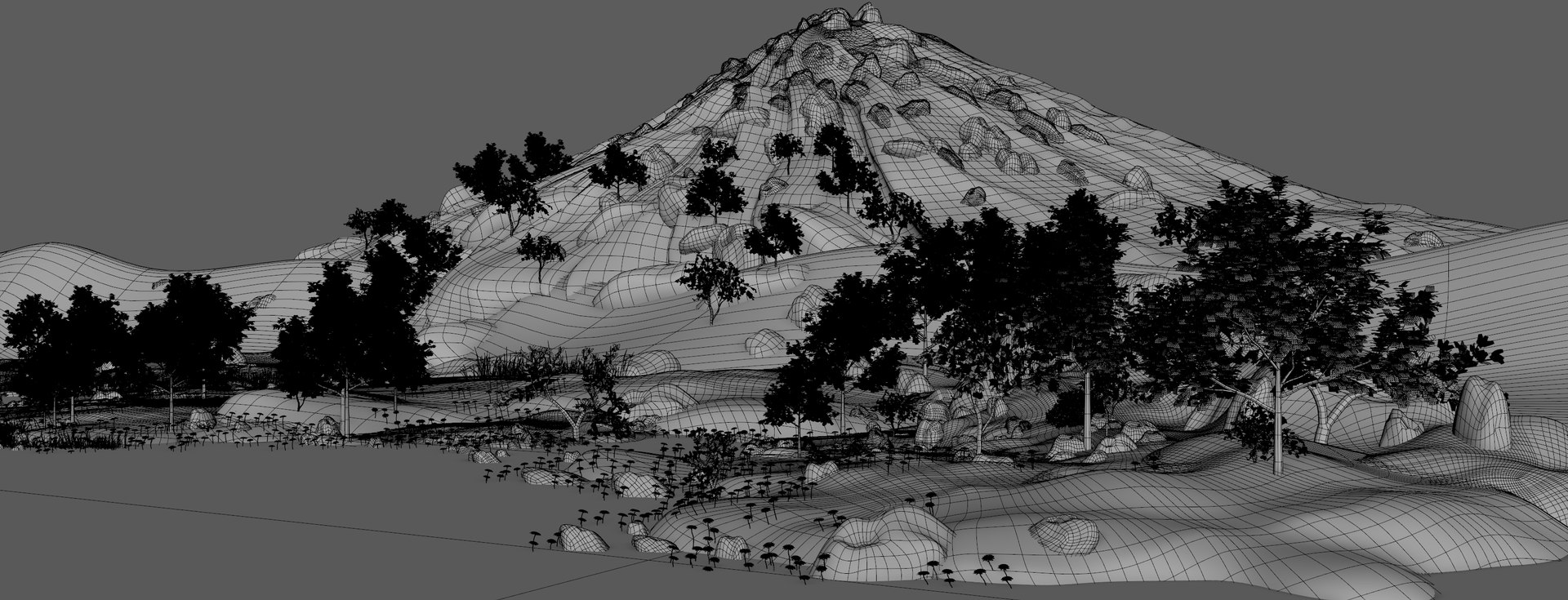 Historic mount fuji mountain model - TurboSquid 1340805