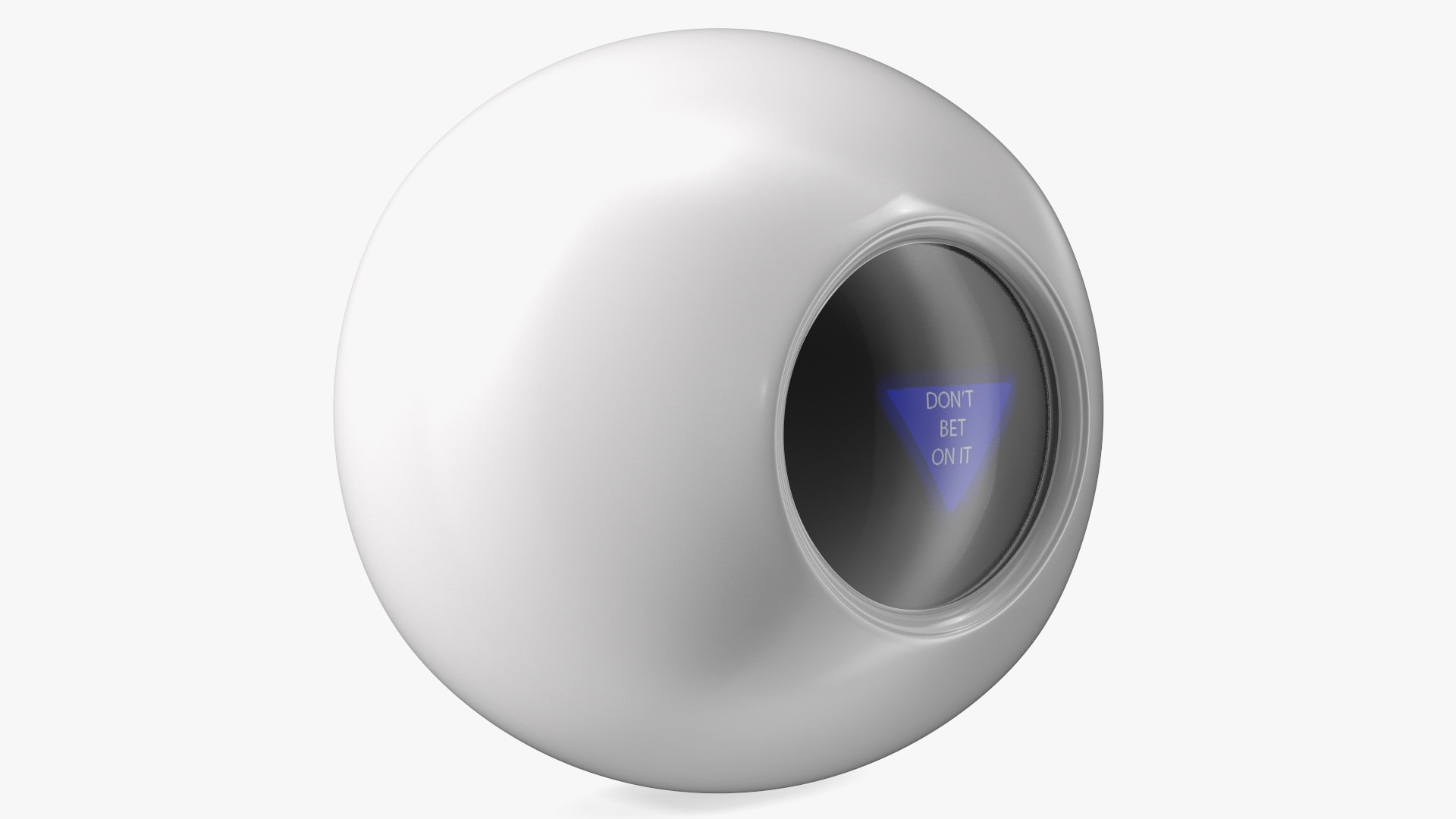 3D White Magic 8 Ball - TurboSquid 1999867