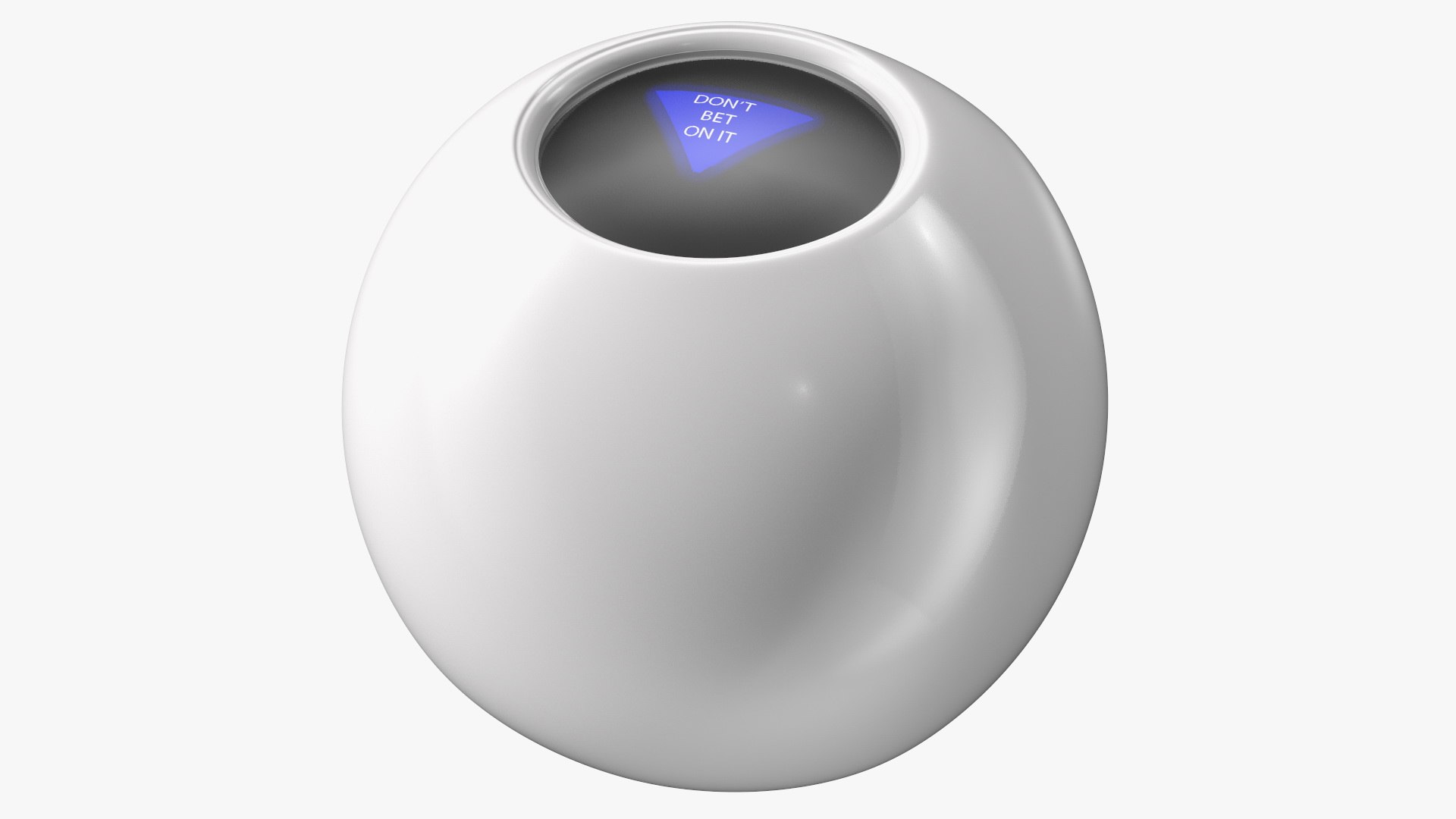 3D White Magic 8 Ball - TurboSquid 1999867