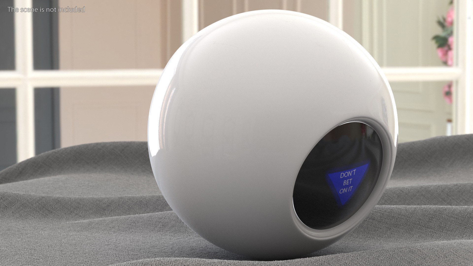 3D White Magic 8 Ball - TurboSquid 1999867