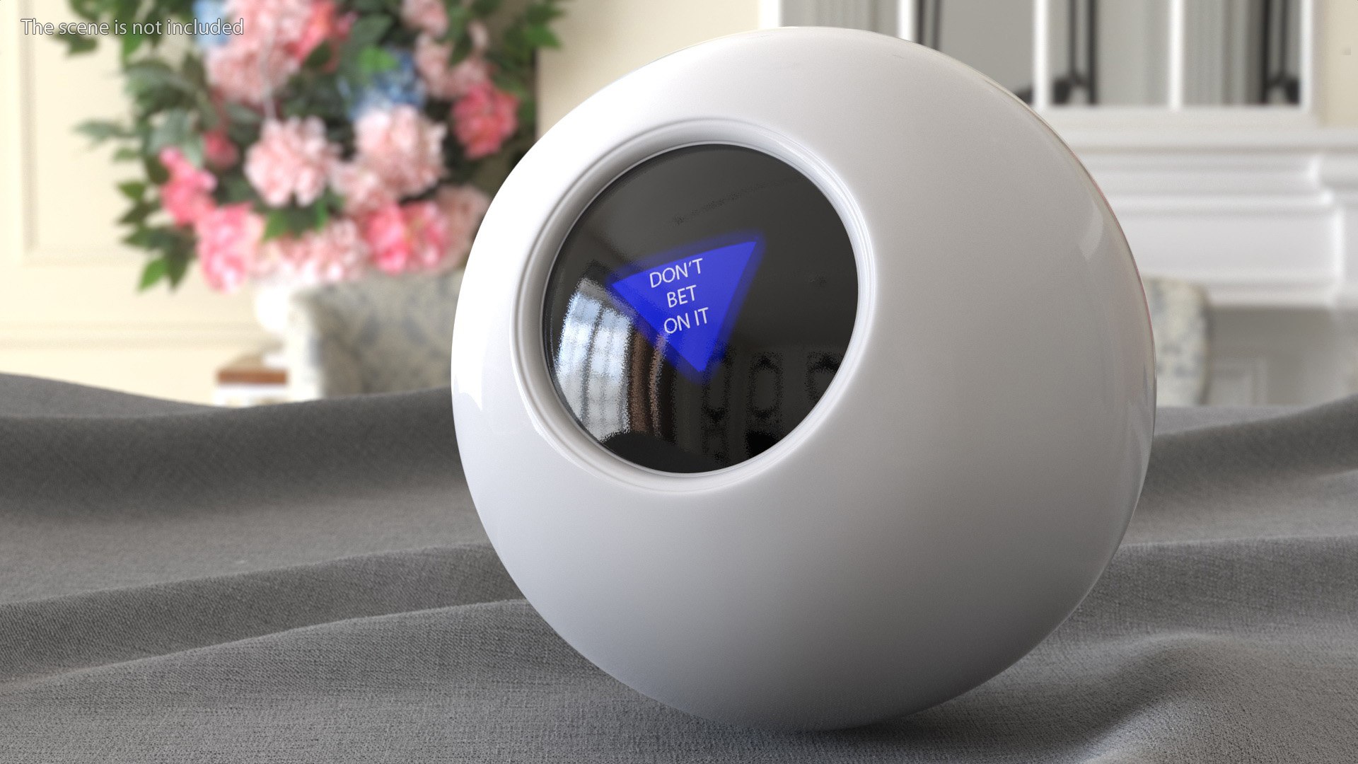 3D White Magic 8 Ball - TurboSquid 1999867