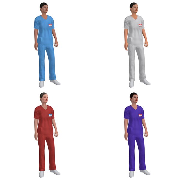 Collection Nurse 3D Models for Download | TurboSquid