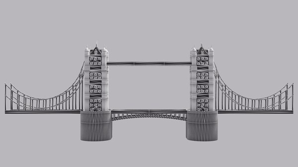 3D model london tower bridge - TurboSquid 1656044