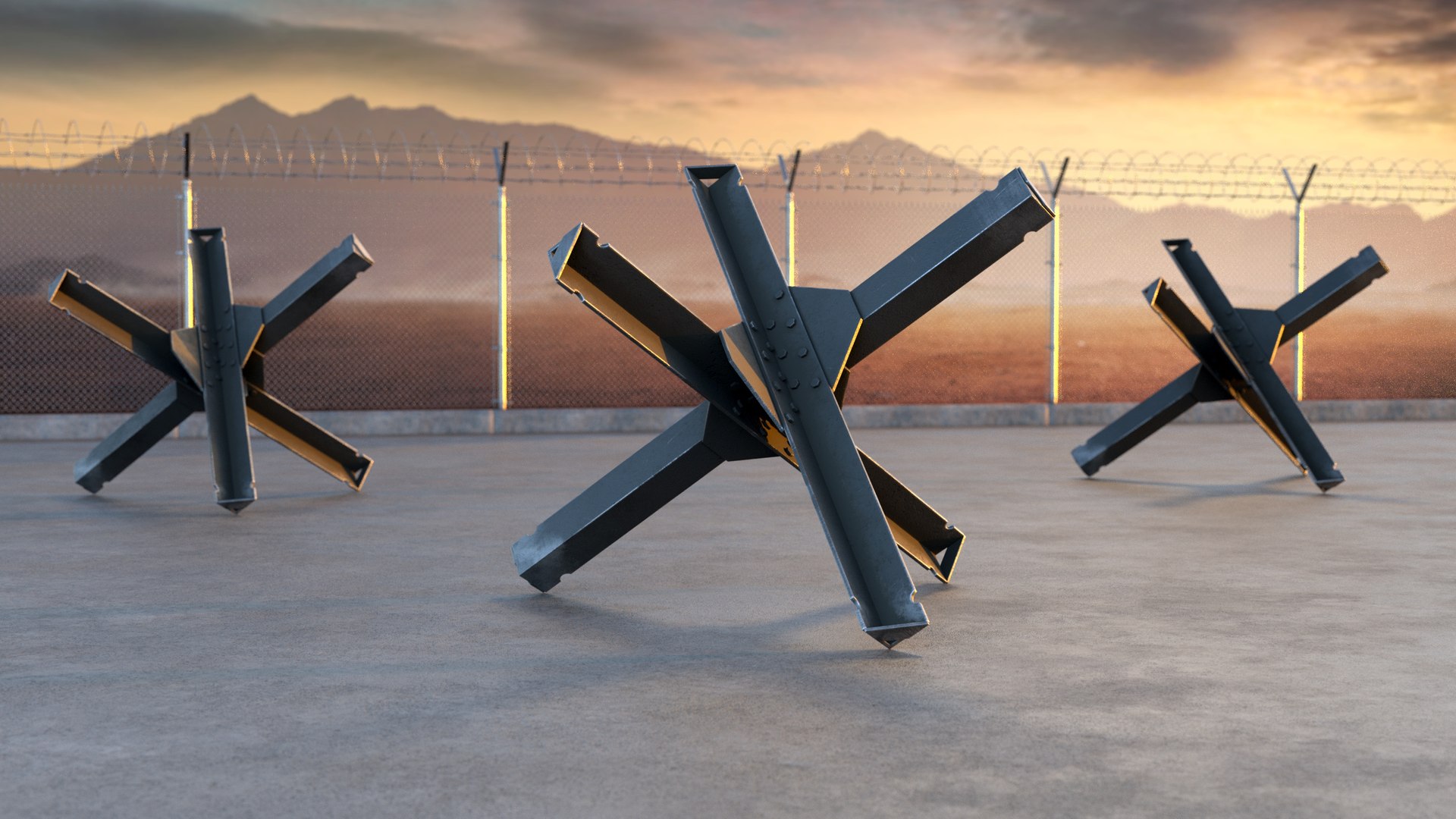 Hedgehog Tanks Czech Anti 3D Model - TurboSquid 1656271