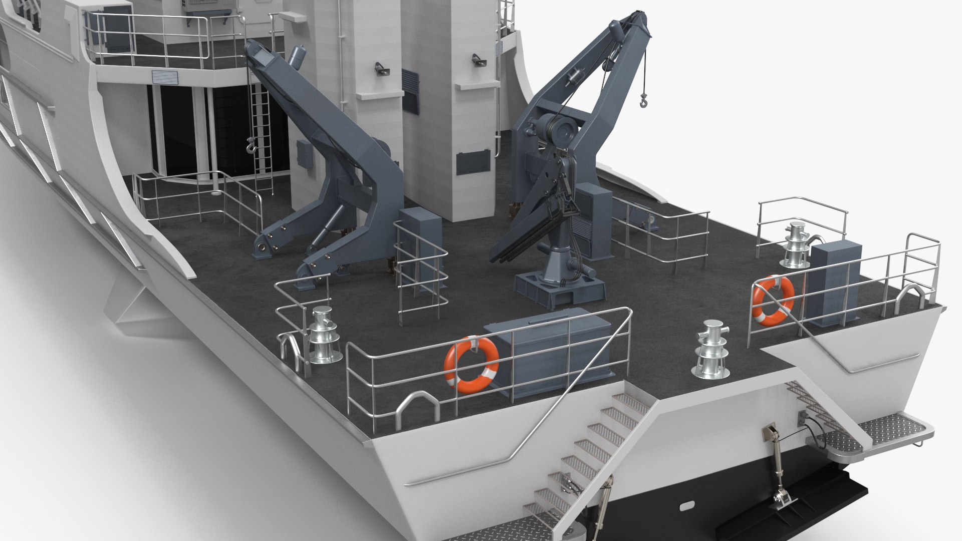 3D Cape Class Patrol Boat Rigged for Cinema 4D - TurboSquid 2130086
